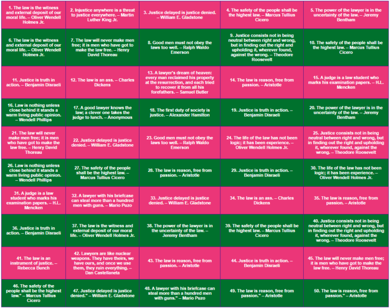 350+ Lawyer Quotes: Inspire Your Legal Journey and Success